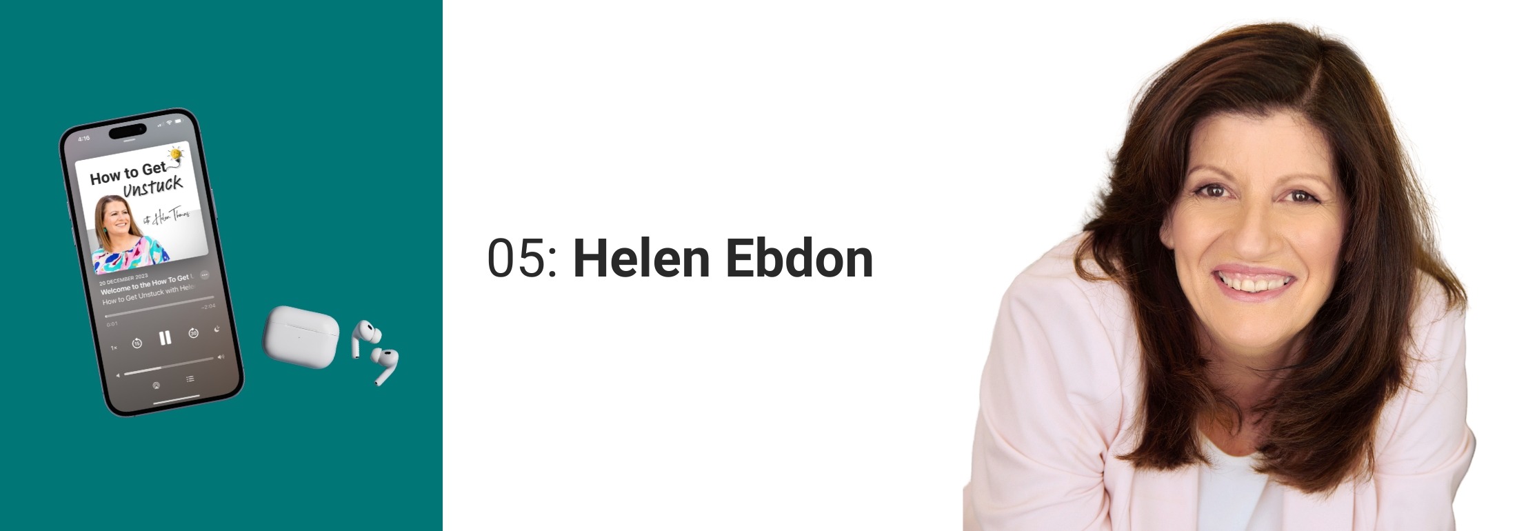 05: Helen Ebdon on tapping into your creativity to stop procrastinating - Helen Thomas | Career ...